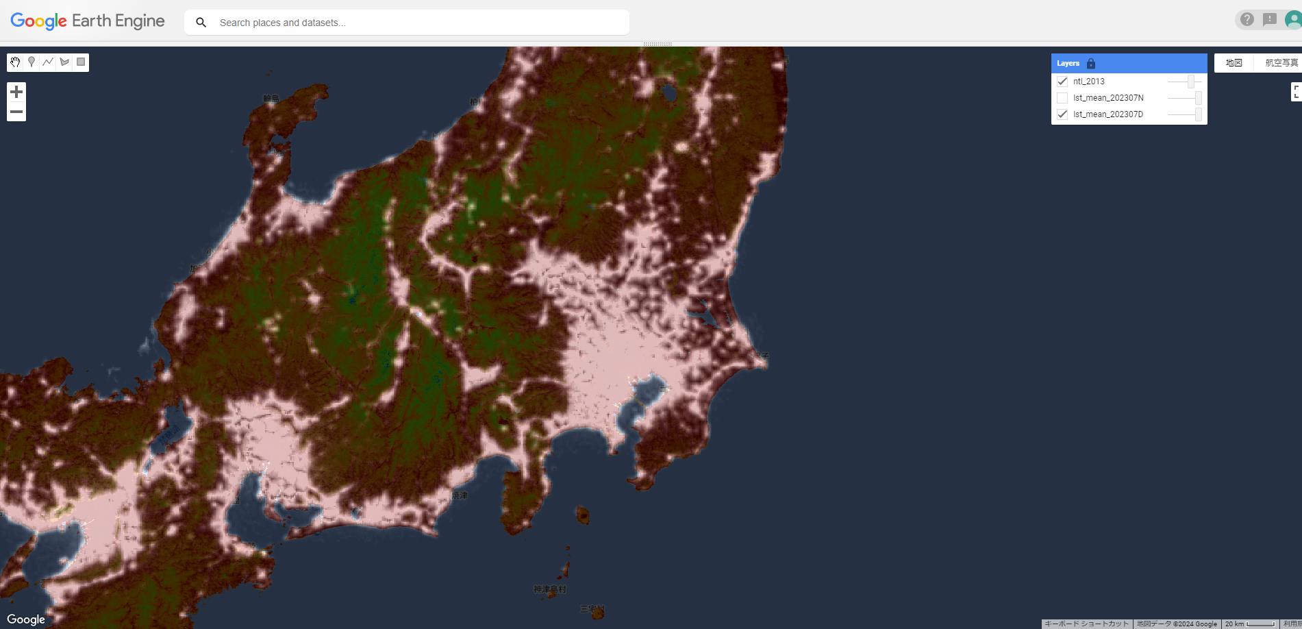 GEE技術検証 | しきさいポータル
